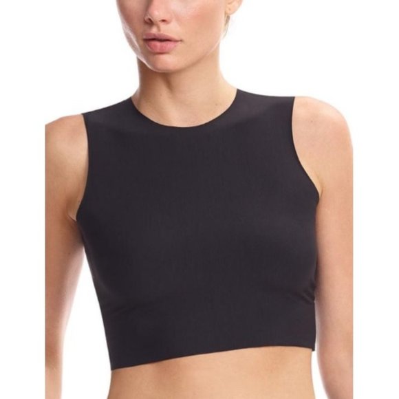 Commando | Tops | Commando Butter Crop Muscle Tee Black Ts2 | Poshmark